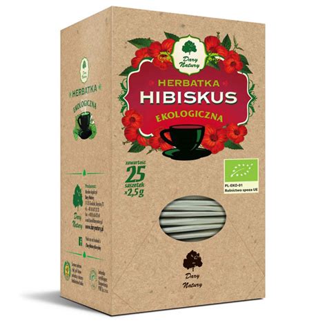 Hibiskus Herbatka Ekologiczna 25 X 2 5 G Herbata Hibiskusowa