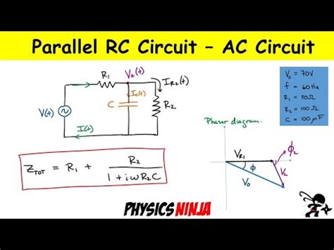 Parallel RC Circuit AC Circuit YouTube