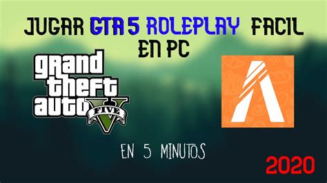 Como JUGAR GTA V ROLEPLAY GRATIS FIVEM 2020 YouTube
