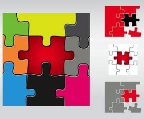 Jigsaw Puzzle Vector Art Graphics Freevector