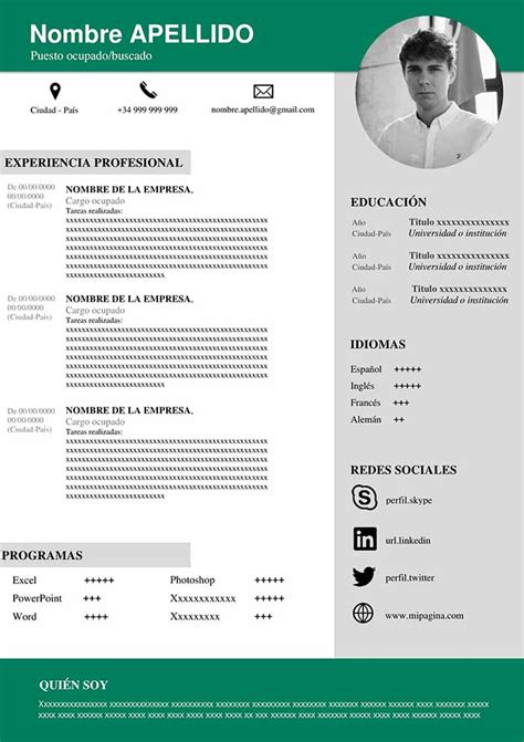 Ejemplo De Curr Culum Editor De V Deo Plantilla Gu A The Best Porn