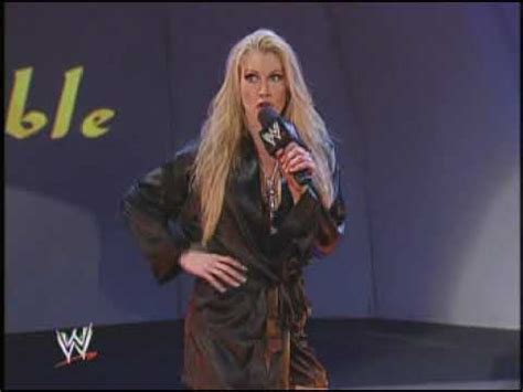 Sable Shows Off Her Bikini 05 15 03 WWE Smackdown YouTube