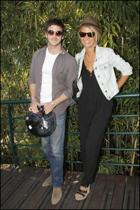 Photo Gaspard Ulliel et Jordane Crantelle à Roland Garros en 2011
