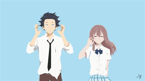 A Silent Voice 4K Ultra HD Wallpaper Shouya Ishida Shouko Nishimiya