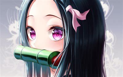 Télécharger fonds d écran nezuko kamado 4k demon slayer protagoniste