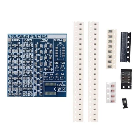 Smt Smd Soldering Practice Board Zy