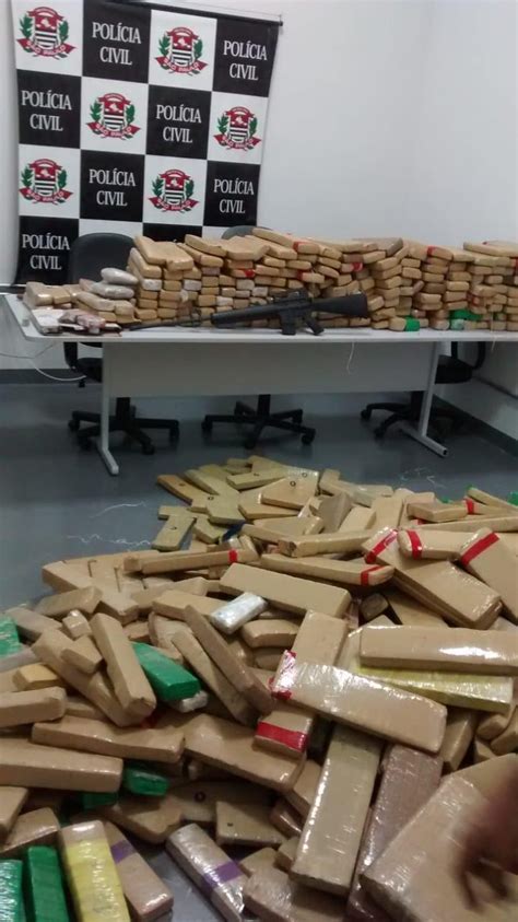 Polícia apreende centenas de tijolos de maconha em Cerquilho