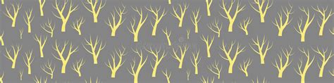 Naked Trees Seamless Pattern Stock Illustration Illustration Of Trunk