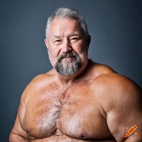 Old Mature Farmer With Muscular Biceps On Craiyon