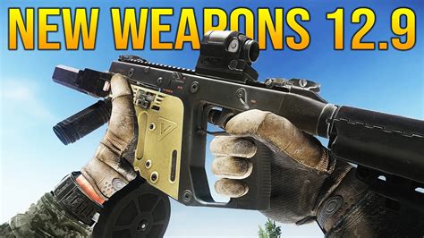 Escape From Tarkov All New Weapons Showcase Youtube