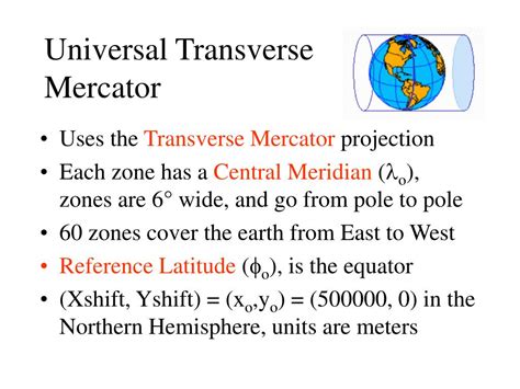 PPT Geodesy Map Projections And Coordinate Systems PowerPoint