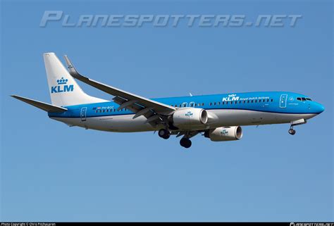 PH BGC KLM Royal Dutch Airlines Boeing 737 8K2 WL Photo By Chris