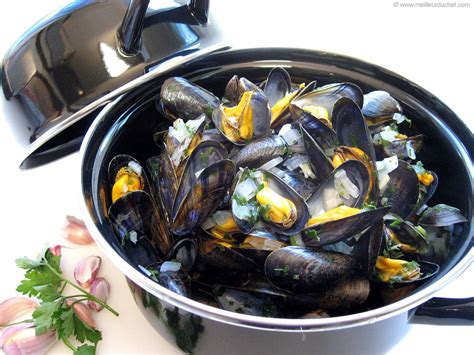 Moules marinières Notre recette avec photos Meilleur du Chef