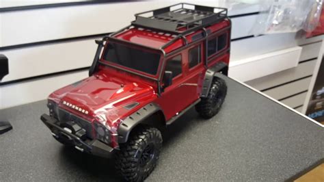 Traxxas Trx Crawler Landrover Defender Unboxing Uk Youtube