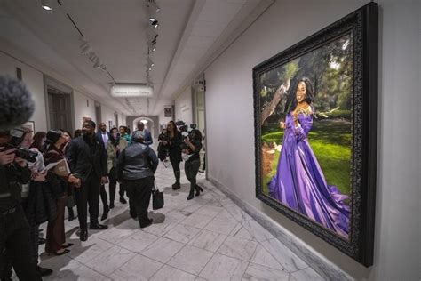 Oprah Winfrey Portrait Featuring The Color Purple Unveiled At