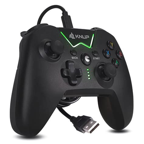 Controle Xbox 360 USB Fio Joystick Led Video Game Analógico