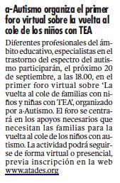 Reporte de comunicación 21 de septiembre de 2022 ATADES