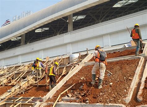 Usai Atap Terbakar KCIC Pastikan Kondisi Stasiun Halim Aman Dan