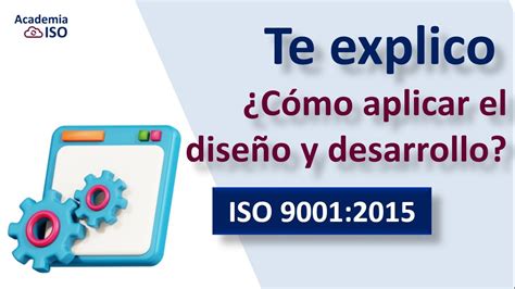 Aprende sobre diseño y desarrollo ISO 9001 2015 en 5 minutos YouTube