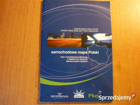 Samochodowa mapa POLSKI Myszków Sprzedajemy pl
