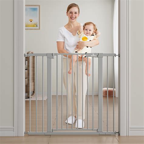 Amazon Blety 36 Extra Tall Baby Gate For Stairs 29 7 46 With