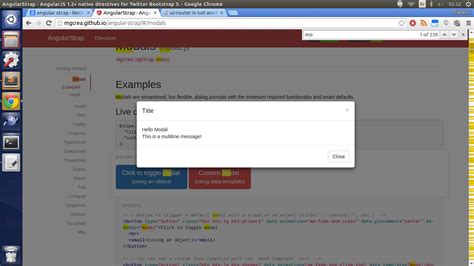 angularjs modal not showing correctly when i put it into a directive stack overflow