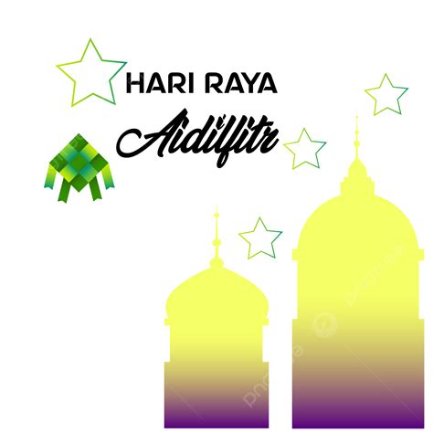 Hari Raya Aidilfitri Vector Art Png Traditional Islamic Selamat