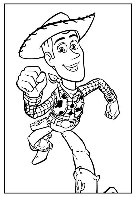 Desenhos Do Xerife Woody Para Colorir Bora Colorir
