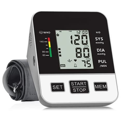 Monitor De Presion Arterial Digital Pantalla Lcd Automatico