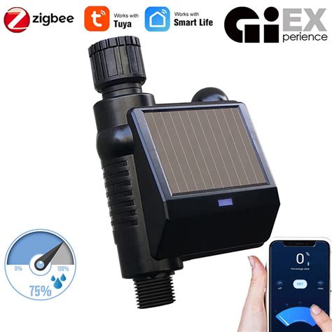 ZIGBEE WIFI güneş enerjisi sulama zamanlayıcı akıllı yağmurlama damla