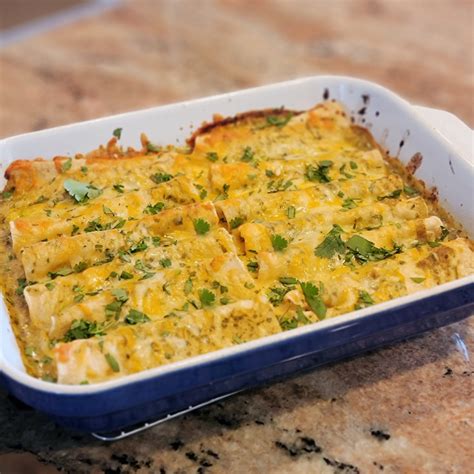 Quick Easy Green Chicken Enchiladas Verdes Cook Like James