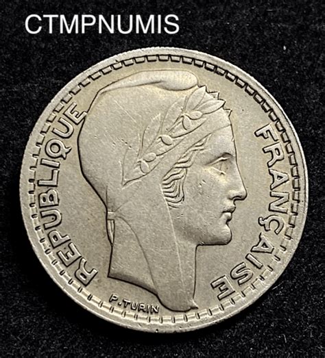 MONNAIE 10 FRANCS TURIN 1945 RAMEAUX COURTS CTMP NUMIS Achat Vente