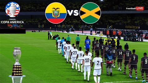 Ecuador Vs Jamaica Copa America 2024 USA Group B Full Match All
