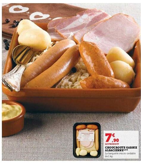 Promo Choucroute Garnie Alsacienne Chez U Express ICatalogue Fr