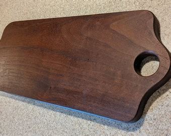 Trays Platters Dining Serving Handmade In Arkansas Walnut Round