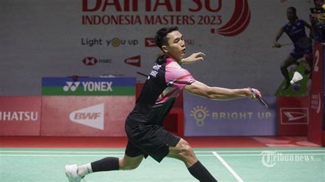 Jadwal Semifinal Indonesia Masters 2023 3 Wakil Indonesia Berburu
