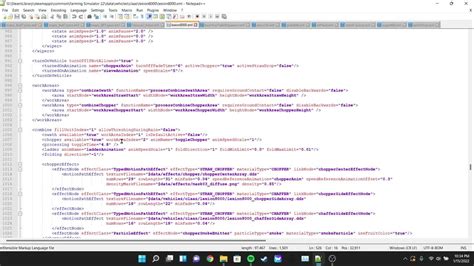 farming simulator 22 19 how to modify xml files youtube