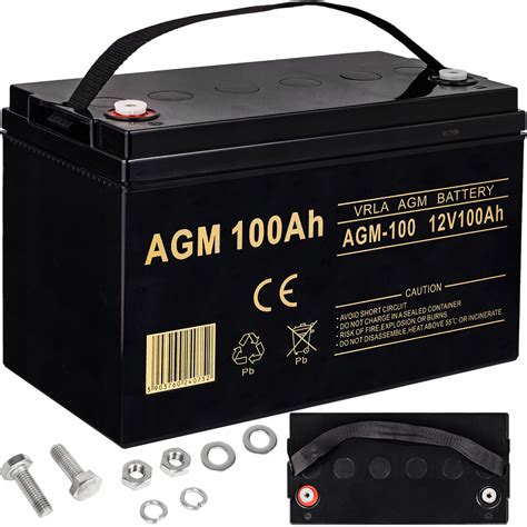 Akumulator AGM 12 Volt 100Ah RECO Polska UPS KAMPER Solar AKUMULATOR