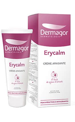 Crème apaisante Erycalm Soin visage eczéma et rougeur Dermagor