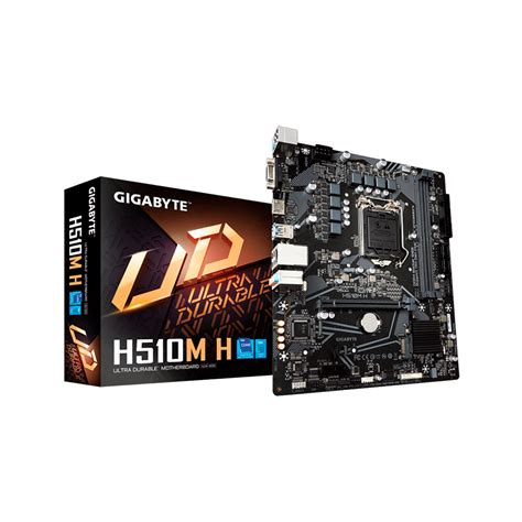Placa Mãe Gigabyte H510M H Chipset H510 Intel LGA 1200 mATX DDR4