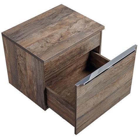 Meuble Sous Vasque En Bois Rosario Oak Marron H 46 X L 60 X P 45 6 Cm