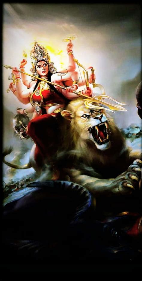 Animated Goddess Durga Wallpapers