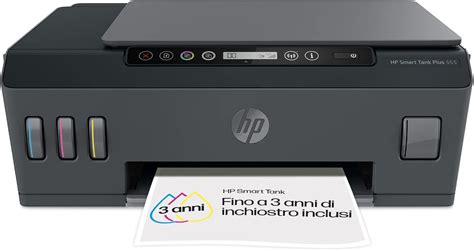 HP Smart Tank Plus 555 AiO 1TJ12A Stampante Multifunzione A4 Con