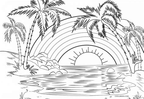 Coloriages Arc en Ciel Coloriages Gratuits à Imprimer
