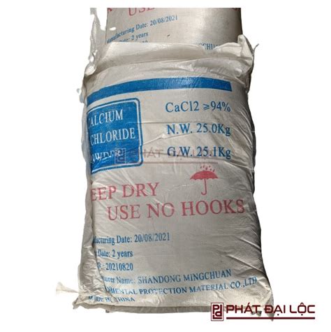 Bán Calcium Chloride Anhydrous CaCl2 Khan 94