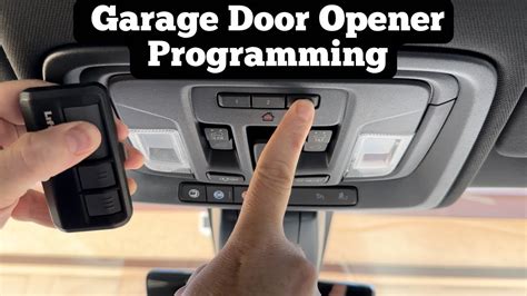 Chevy Silverado Garage Door Opener Programming How To