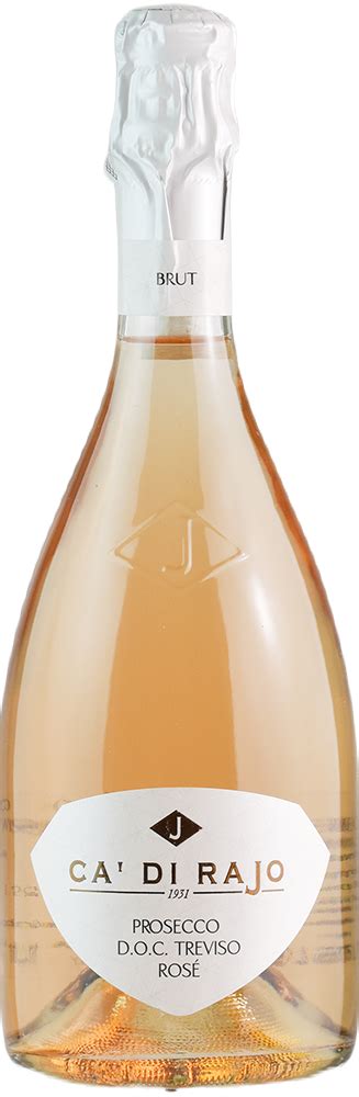 Ca di rajo prosecco treviso millesimato rosé brut 2020 xtrawine