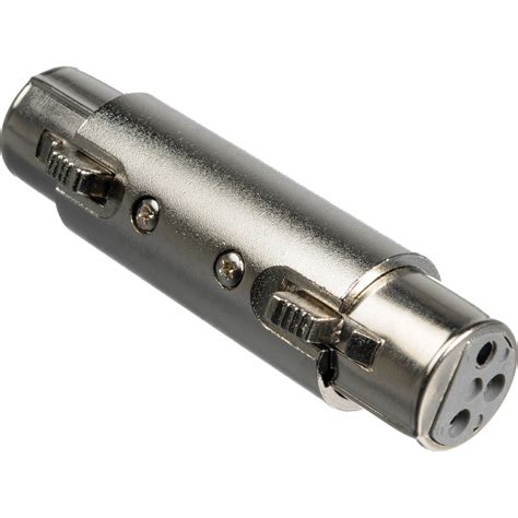 Comprehensive Xlrj Bl Female Xlr To Female Xlr Adapter Xlrj Bl