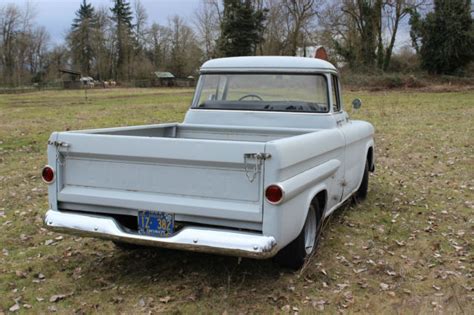 Chevy Apache Short Bed Fleetside Big Window For Sale