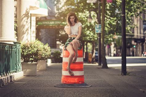 Wallpaper Trees Women Outdoors Model Portrait Street Looking At